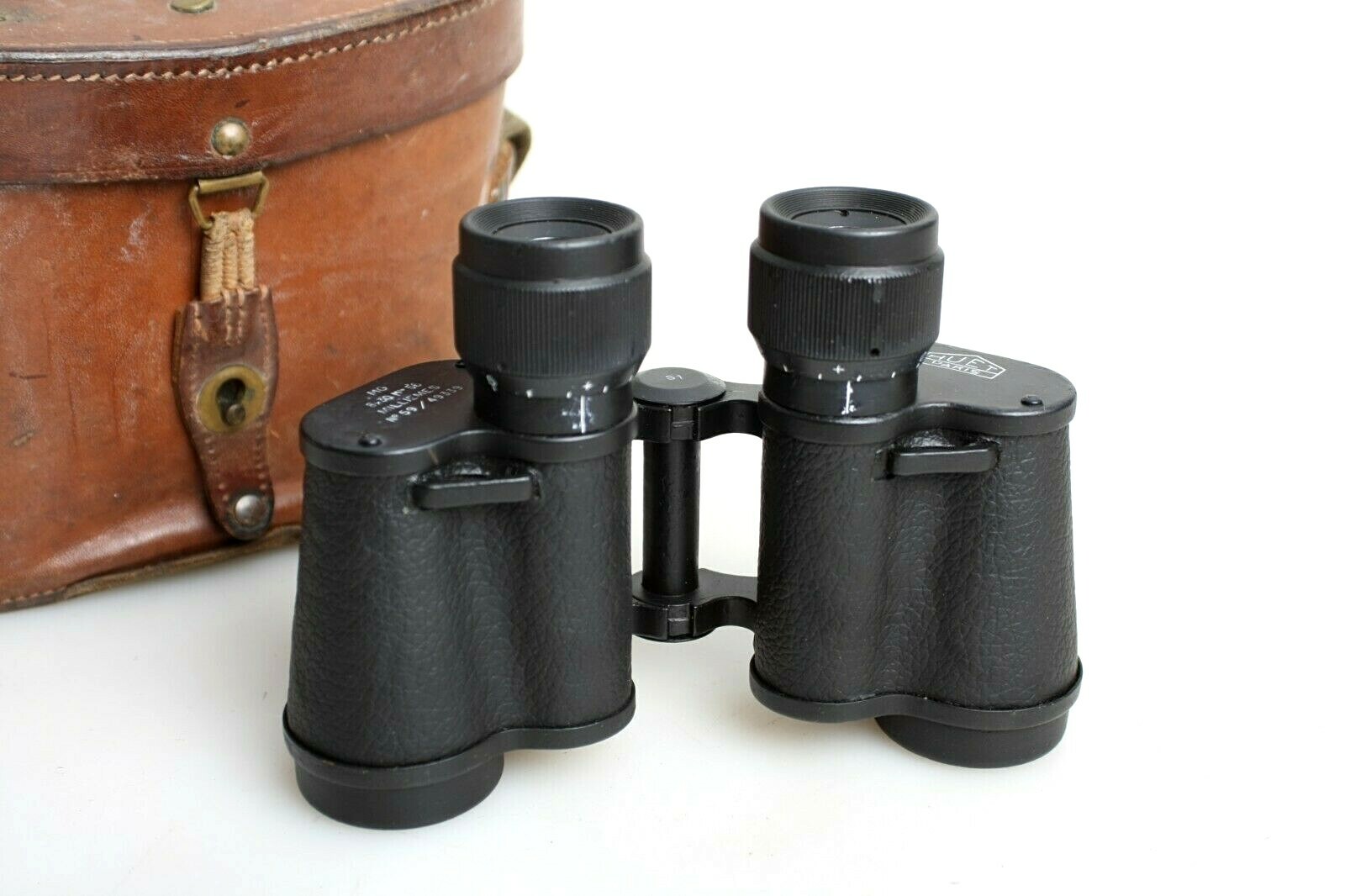 Huet Paris MG 8X30 Binoculars #59 / 49339 with Case | eBay