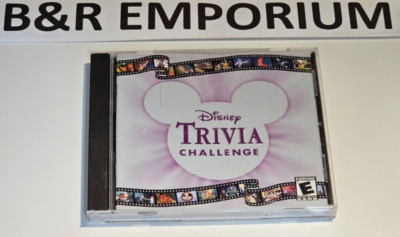 Disney Trivia Challenge - (2001 Disney Interactive) - Used CD-ROM | eBay