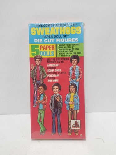 SEALED* Vintage 1977 Welcome Back Kotter Sweathogs PaperDoll Set Die ...