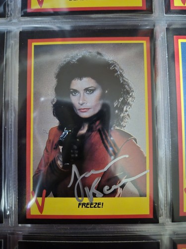 V Trading Cards Set Tv Series Autographed Jane Badler | eBay