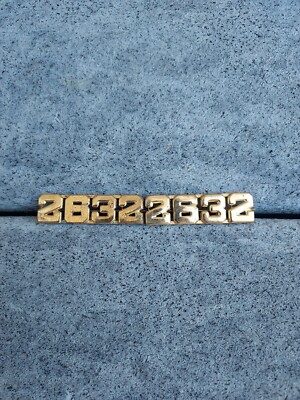 2632 Precinct/District/Division/Station for Police/Fire/Sheriff Collar ...