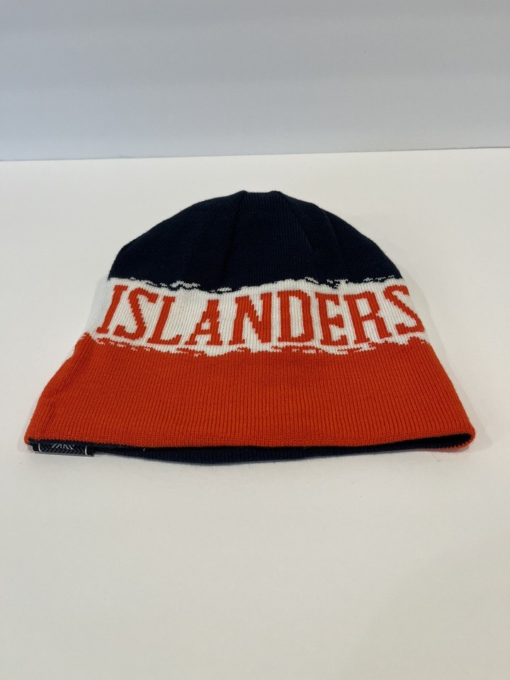New York Islanders Adidas Knit Winter Beanie Hat Cap Reversible NEW | eBay