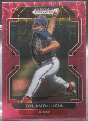 Dylan DeLucia (Ole Miss Rebels/RC) - 2022 Panini Prizm Draft Picks ...