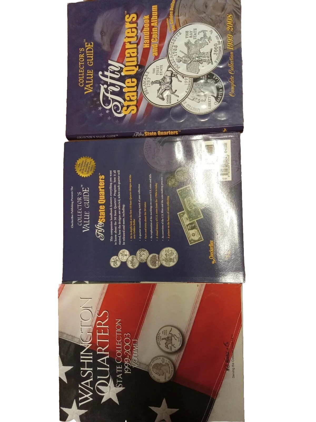 Washington Quarters State Collection H.E. Harris Folder 50 state ...
