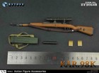 GJ PART FOR AWM M24 KAR 98K BOLT ACTION SNIPER RIFLE GEL BLASTERS PARTS ...