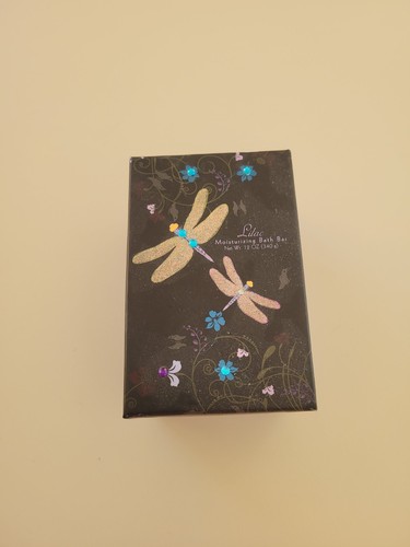 Lilac Scent Moisturizing Bath Bar soap Dragonfly box 12 oz body purple suds | eBay
