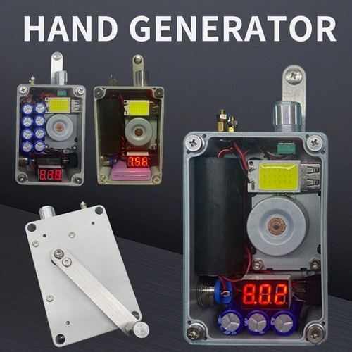 Hand Generator Emergency Power Portable For Lighting Lgnition USB ...