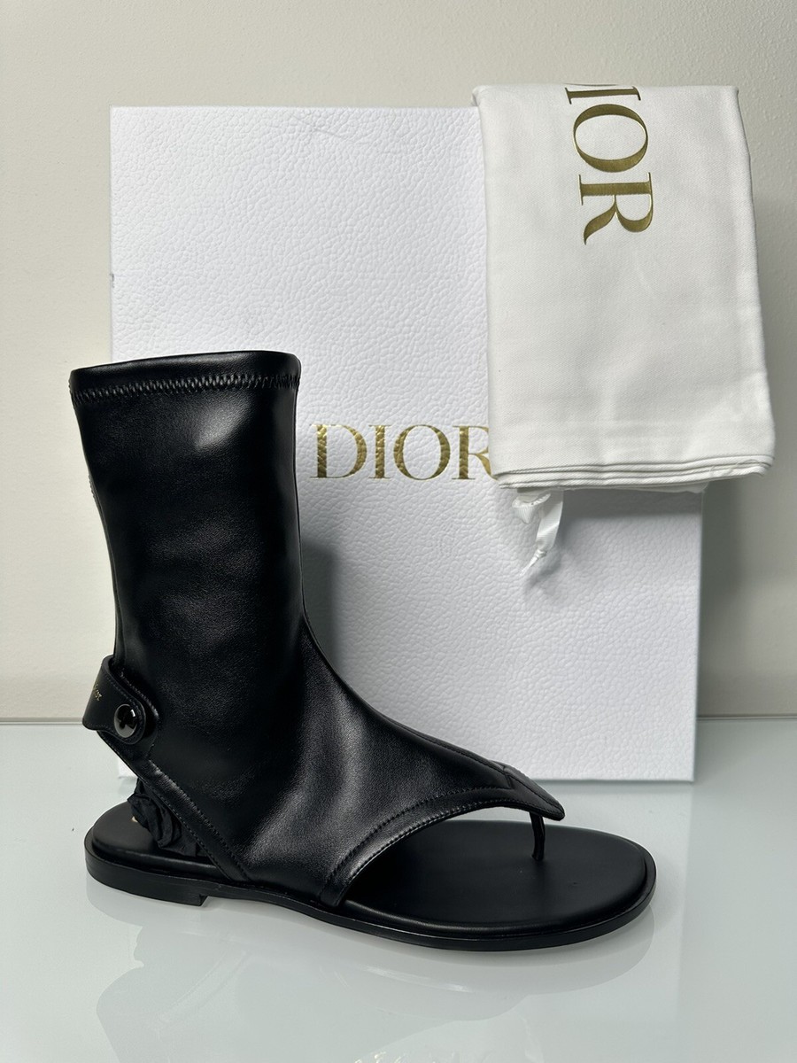 Dior Black Spirit Thong Sandals EUR 35 NIB | eBay Dior Black Spirit Thong Sandals EUR 35 NIB | eBay