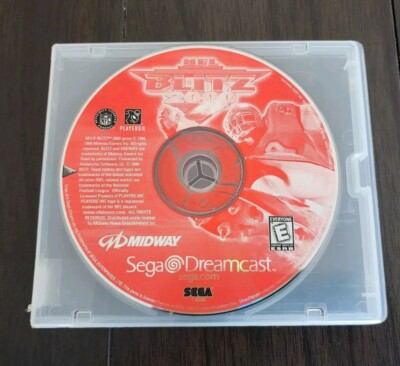 NFL Blitz 2000 (Sega Dreamcast, 1999) Game Disc Only - Tested ...