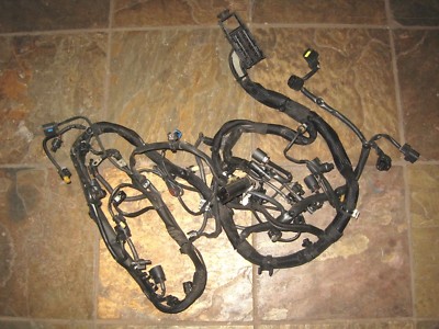2012 MERCEDES C350 E350 E300 ENGINE WIRING CABLE HARNESS, PART ...