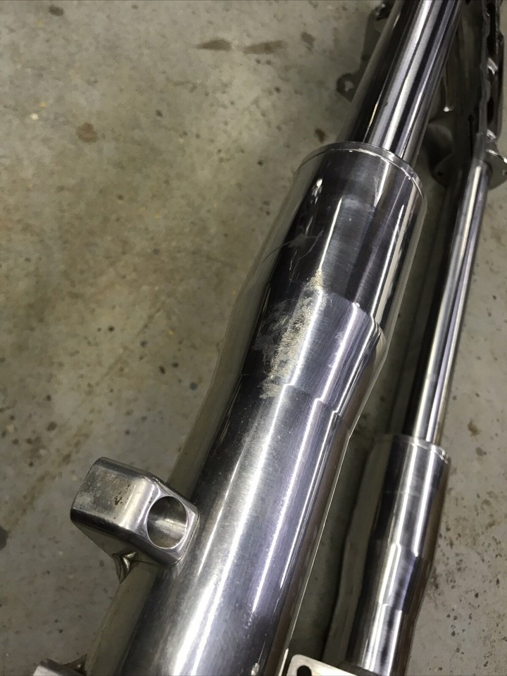 41MM BILLET WIDE GLIDE FRONT END FORKS HARLEY Davidson Triple Tree ...