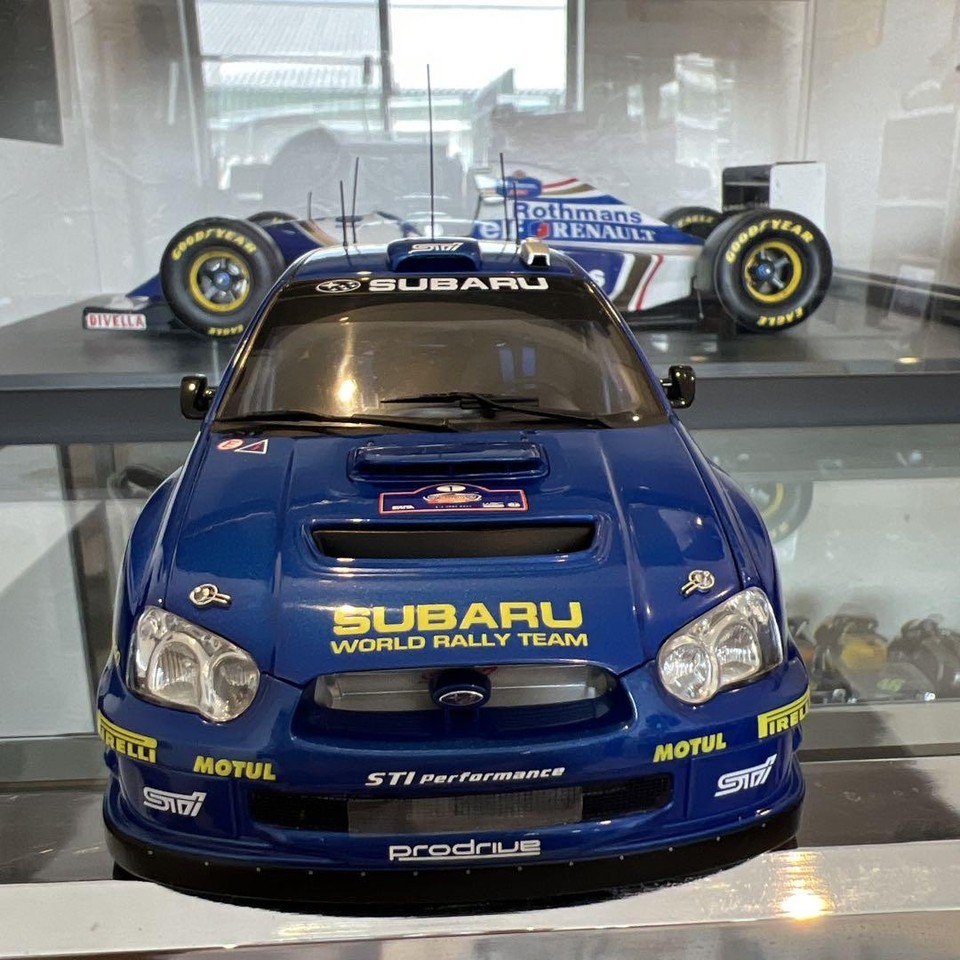 AUTOart 1/18 Subaru Impreza WRC Peter Solberg 2004 Acropolis Rally ...