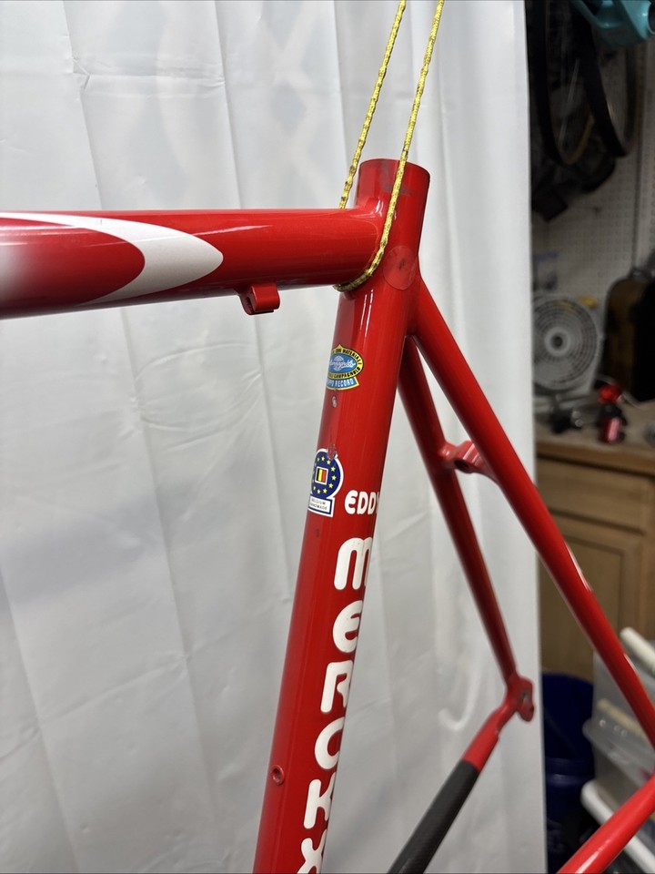 Eddy Merckx Leader Aluminum/Carbon Frameset 53cm C-T | eBay