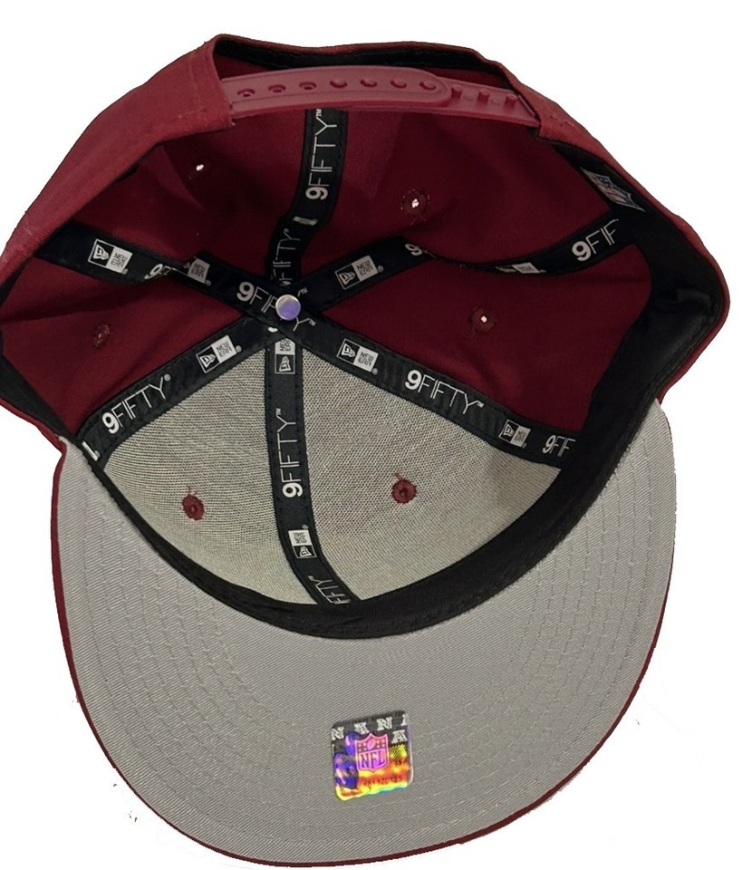 NWT Authentic NFL Washington Redskins New Era Maroon 9Fifty Snapback ...