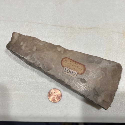 Authentic Prehistoric Neolithic Flint Gouge Found In Sweden Artifact ...