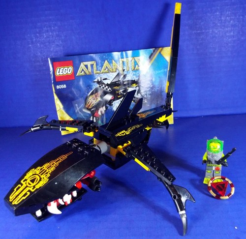 Lego Atlantis 8058 Guardian of the Deep -Complete w/Instructions - NO ...