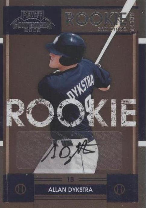 2008 Playoff Contenders - Allan Dykstra #53 (AU, RC) for sale online | eBay