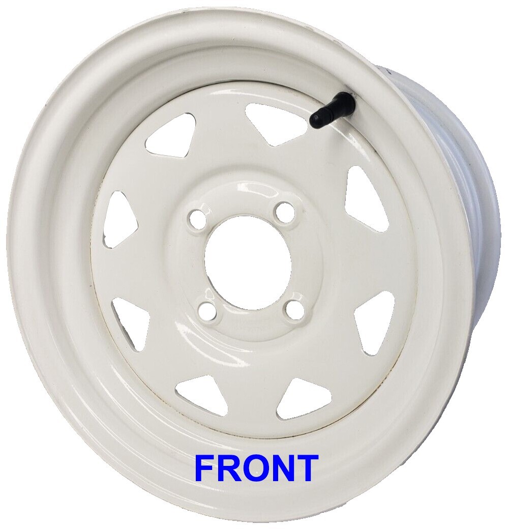 12" 12x8.5 4/4 RIM WHEEL zero turn Mowers Garden Lawn Tractors ...