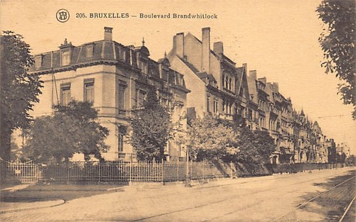 Belgique - WOLUVE SAINT LAMBERT (Brux. Cap.) Boulevard Brand Whitlock ...