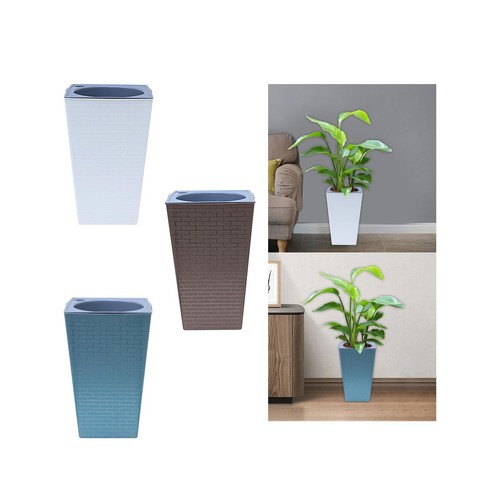 Plant Pot Self Watering Flower Pot Multifunctional for Indoor | eBay ...