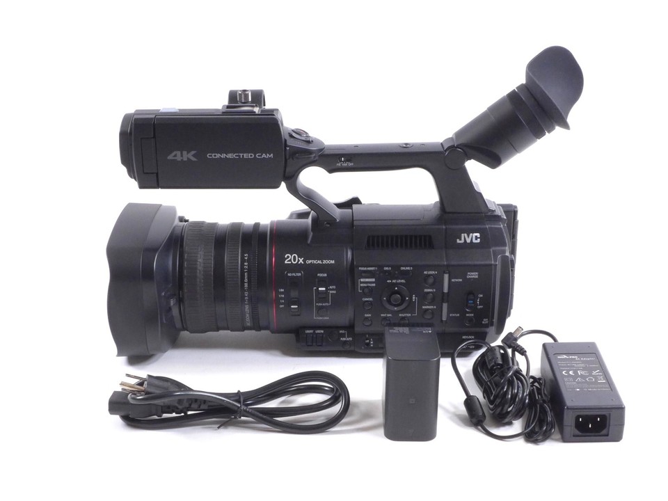 JVC GY-HC500U 4K UHD Handheld Connected Camcorder HC500 - 73H | eBay
