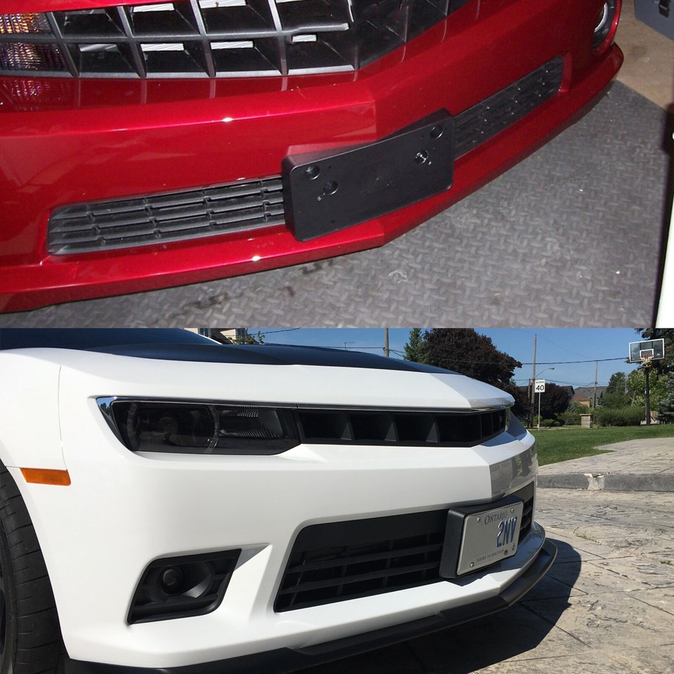 For 2010-2013 Chevrolet Camaro Front License Plate Bracket w/ Mounting ...