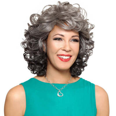 Foxy Silver Synthetic Hair Full Wig - HELENA | eBay