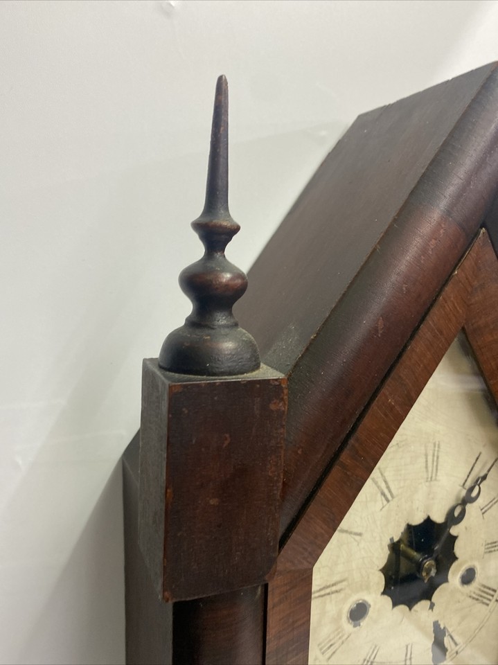 Antique Jerome New Haven Steeple Clock Works, Chimes | eBay