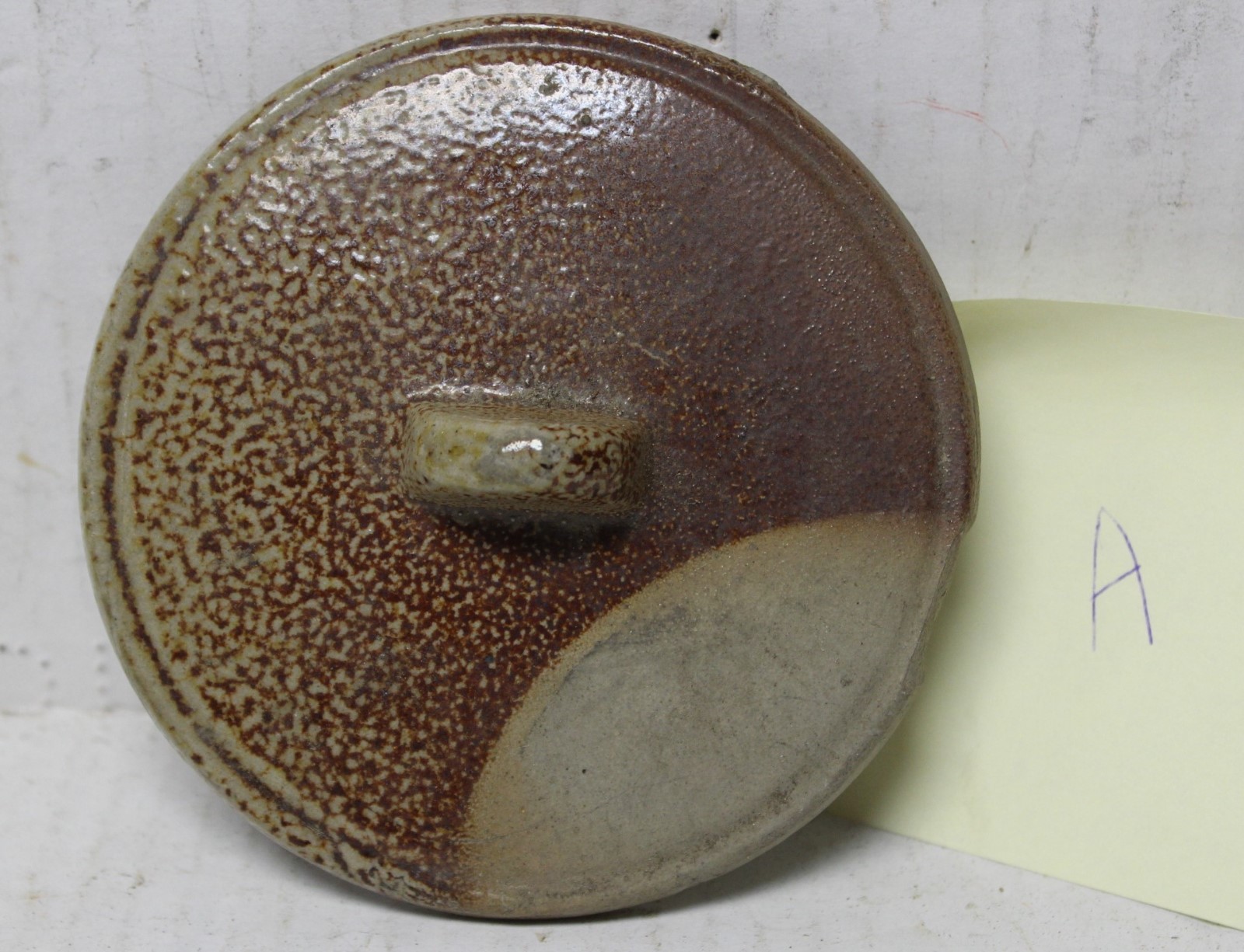 Primitive Antique Stoneware Lid for Crock 4.25" (Hls) | eBay