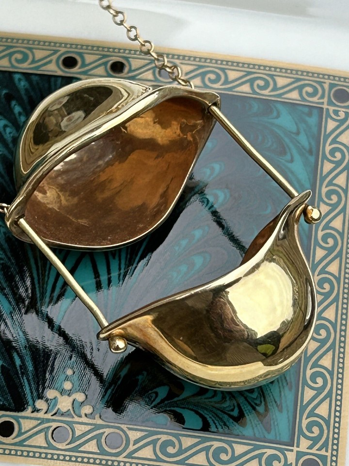 Tiffany & Co 18K Elsa Peretti Inro Bottle Toggle Pendant Necklace 29 In ...