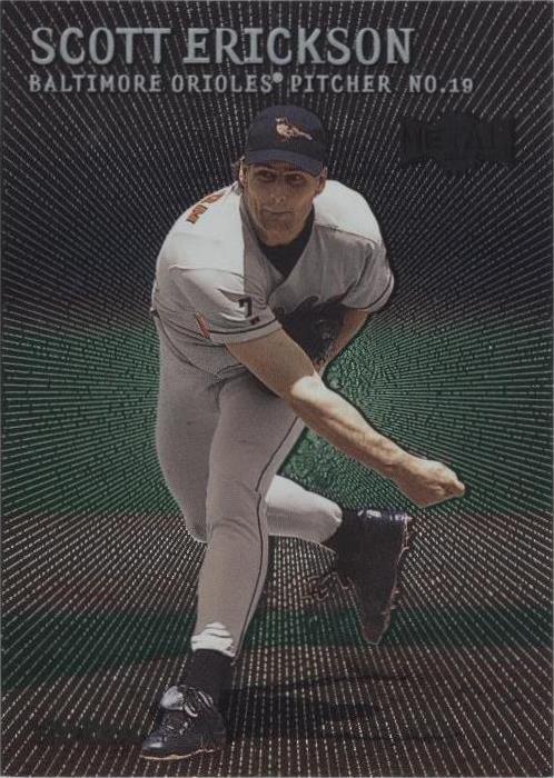 2000 Skybox Metal - Scott Erickson #34 for sale online | eBay