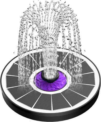 SZMP Solar Springbrunnen Für Außen 3.5W, 2025 Upgrade Solarbrunnen ...