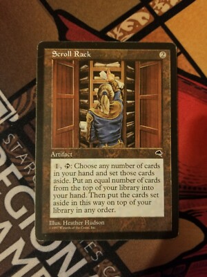 Scroll Rack - Magic The Gathering MTG Card -Cheap Discounts! - TMP | eBay