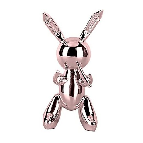 Balloon Rabbit Sculpture Decoration, Resin Animal Sculpture, Medium ...
