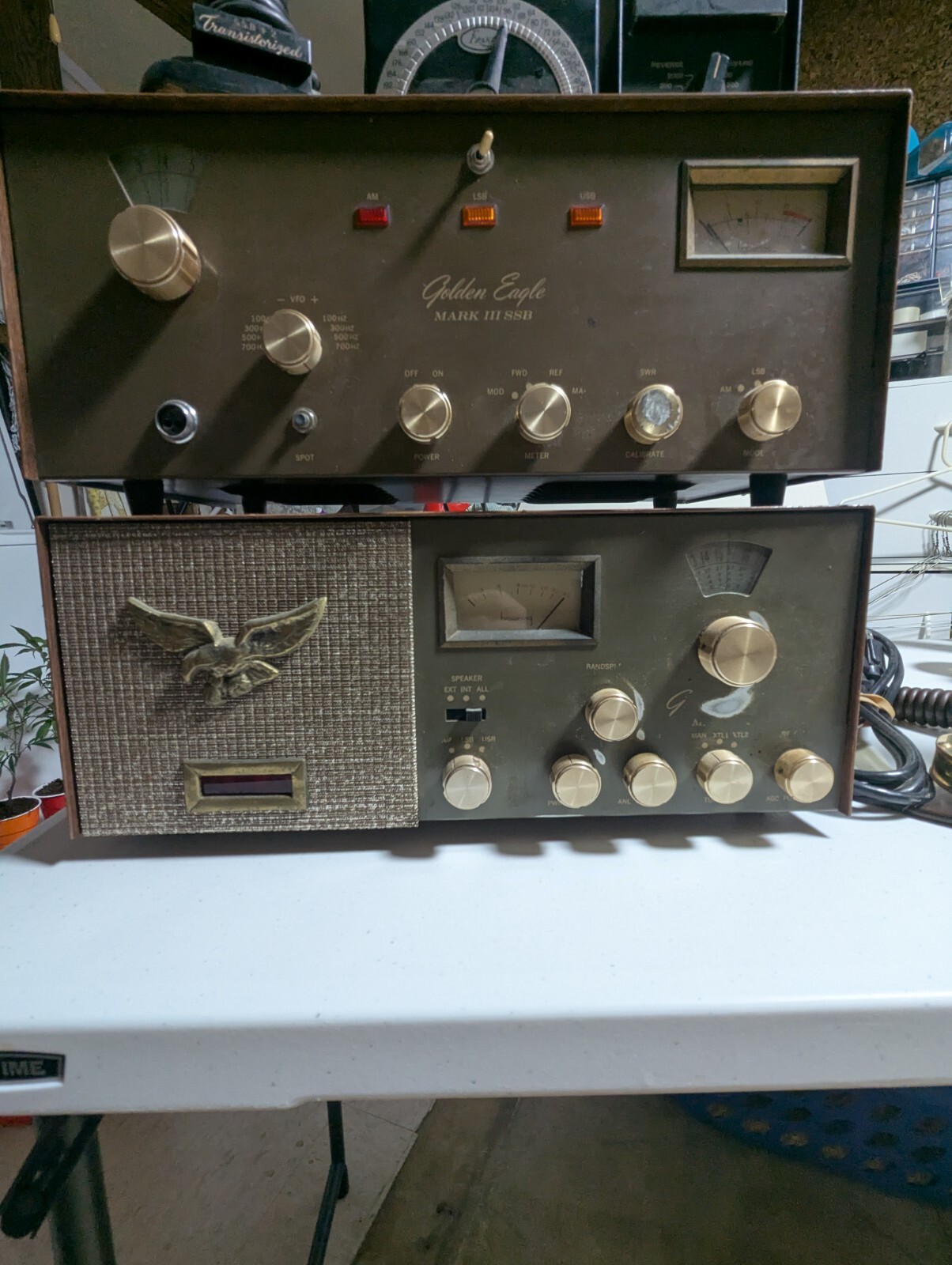 Browning Golden Eagle 111 Radio & Receiver & 2 Mics And Wattmeter ...