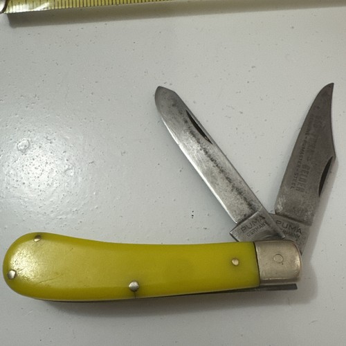 Puma 666 Gelder pocket knife, two blades, German made "Genuine Puma ...