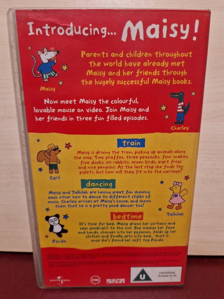 Introducing Maisy! - Your Child's Very First Video - PAL VHS Video Tape ...