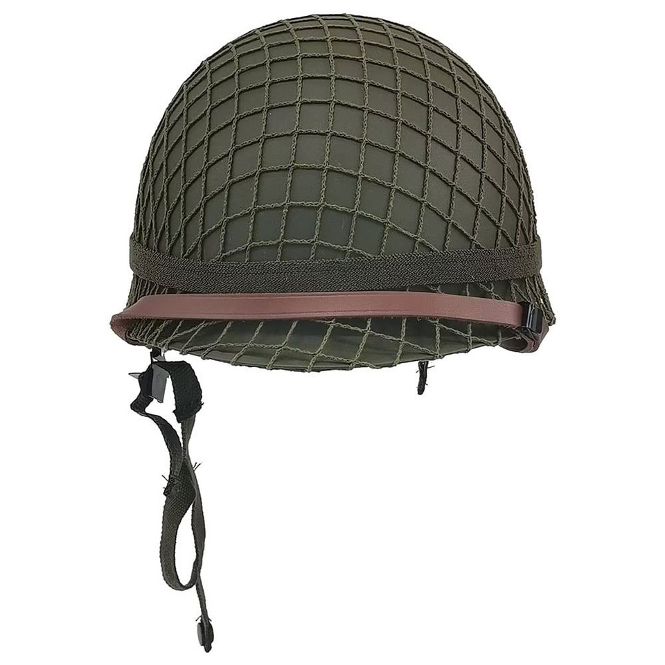 WW2 US Army M1 Steel Military Helmet Replica, WW2 Gear, WW2 Uniform ...