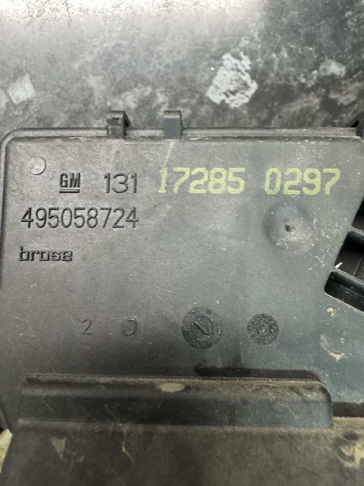 VAUXHALL ASTRA H Mk5 05-10 BOOT TAILGATE RELEASE LATCH LOCK 13117285 ...