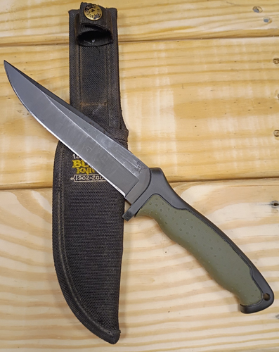 Buck 650 Nighthawk 100 Year Anniversary Knife 1902-2002 OD Green ...