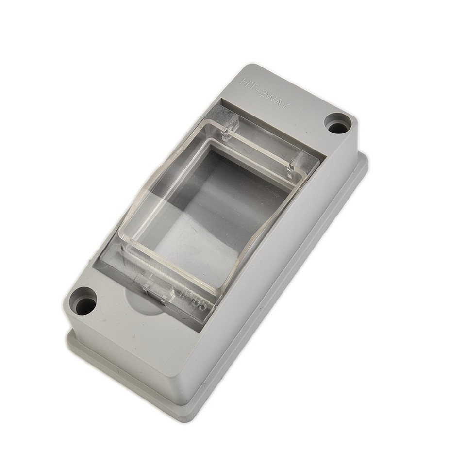 Flame Retardant Fuse Switch Box 2 MCB's Fuse Box 2 Way Garage 40A 30mA ...