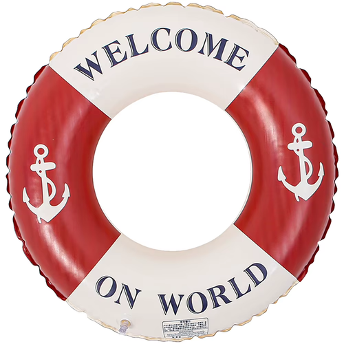 Creative Anchor Inflatable Pool Float Swimming Circle Pool Floaties ...