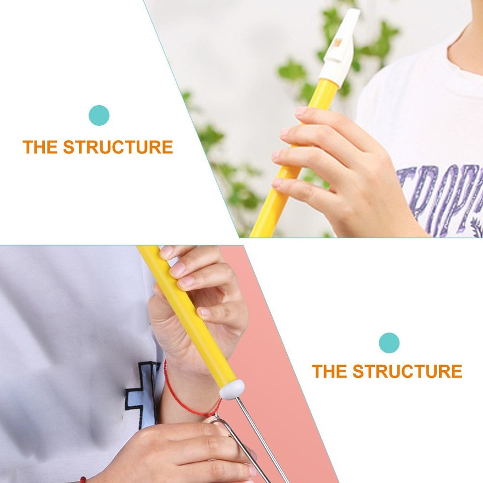3Pcs Boy Girl Slide Whistle Toy Push-pull Flute for Music Performance ...