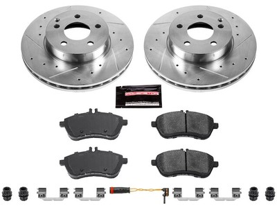 Front Brake Pad and Rotor Kit For 2012-2015 Mercedes C250 2013 2014 ...