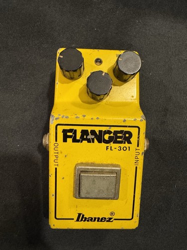 Vintage 70's Ibanez FL-301 Flanger Narrow Box Guitar Effect Pedal Japan ...