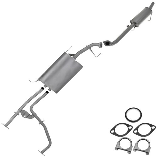 Resonator Muffler Exhaust System Kit fits: 2001-2004 Nissan Pathfinder ...