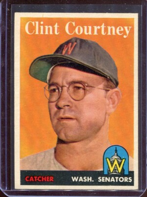 1958 Topps Baseball # 92 Clint Courtney (NM) Near Mint | eBay