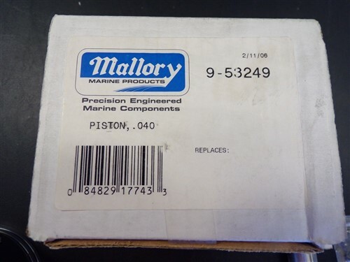 MALLORY .040 PISTON 9-53249 MARINE BOAT | eBay