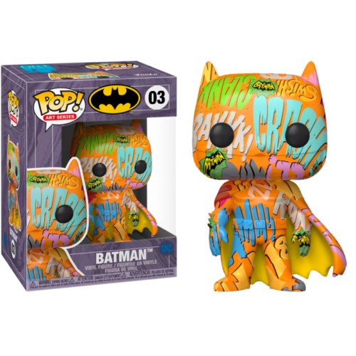 Batman - Batman Orange Artist Series Pop! Vinyl with Pop! Protector (RS ...