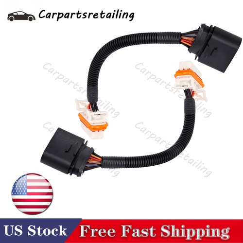 2X Headlight Wiring Harness Adapters 7L6971071A for Volkswagen Touareg ...